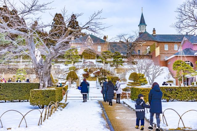 Winter Trip to Hakodate [Day 2] ~Goryokaku, Hakodate City Tropical ...