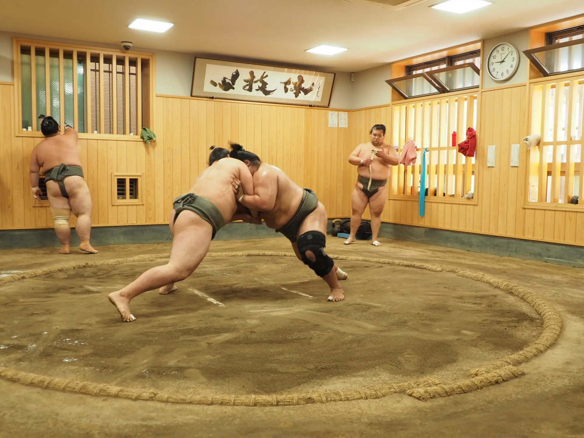 Sumo Wrestling Training