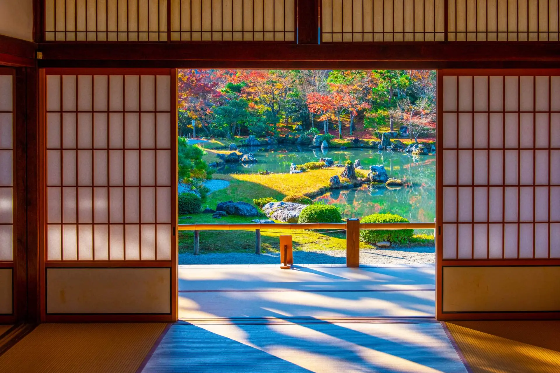 Japanese Temple Interior Layout